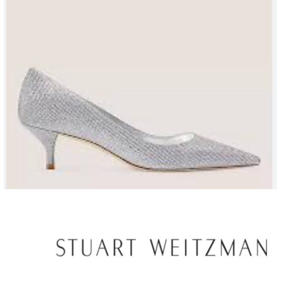 Stuart Weitzman | Shoes | Stuart Weitzman Stuart Pump Kitten Heel Sz 9 ...